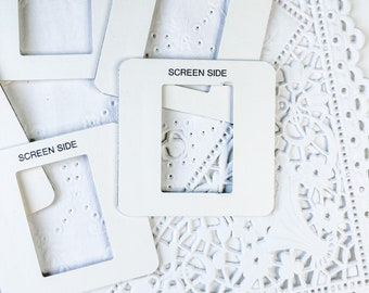 5 Vintage Red 35mm Slide Frames Vintage Photo Slides Junk Journal ...