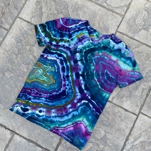 Tie Dye Shirt Hippie Clothes Geode T-shirt Tie Dye T-shirt Boho ...