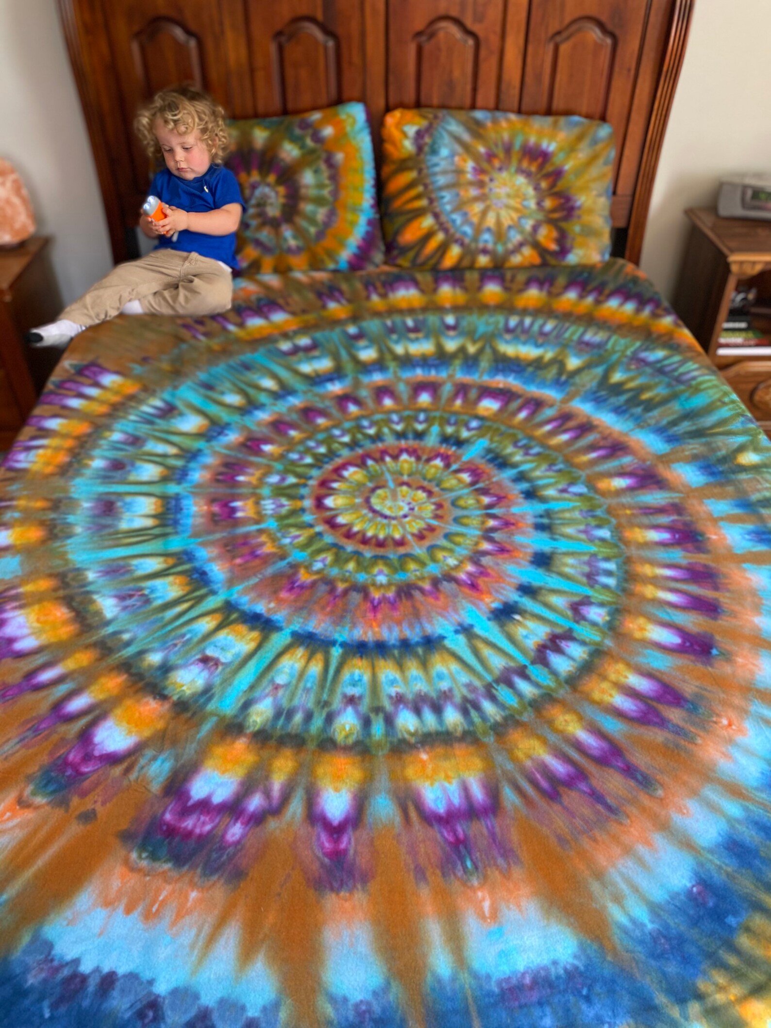 Tie Dye Bedding Tie Dye Sheets Boho Bedding Hippie Sheets - Etsy