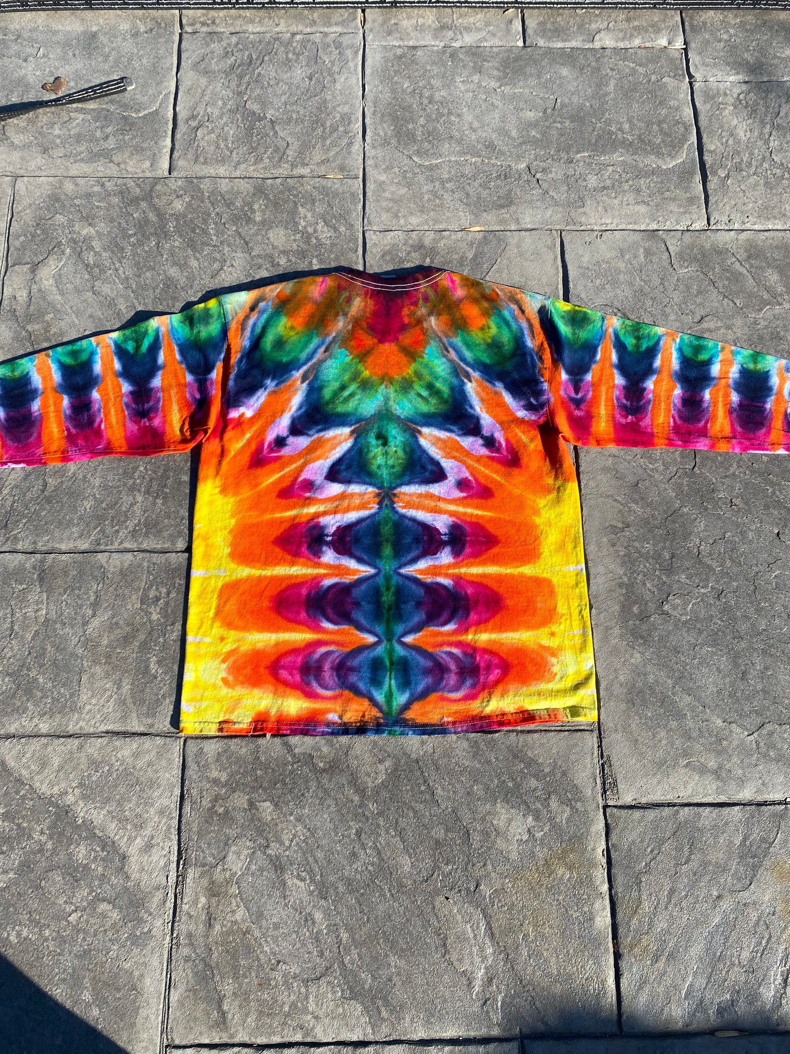 Tie Dye Long Sleeve Shirt Tie Dye T-shirt Tie Dye - Etsy