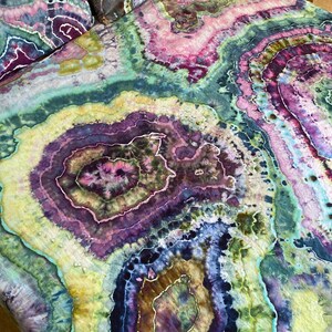 Tie Dye Bedding Geode Tie Dye Sheets Tie Dye Sheets Boho - Etsy