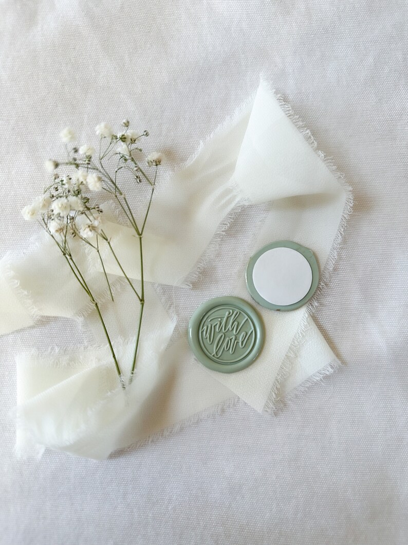 Heart Wax Seal Set of Wax Seal Stickers DIY Wedding - Etsy