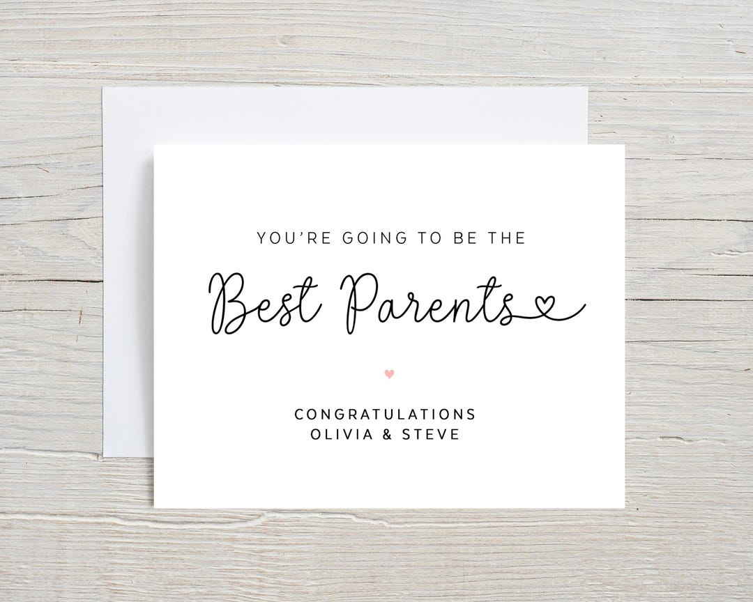 Congratulations Parents to Be, Going to Be the Best Parents, Friend ...