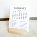 2025 Gym Tracker Calendar, Workout Calendar, Desk Calendar, Small ...