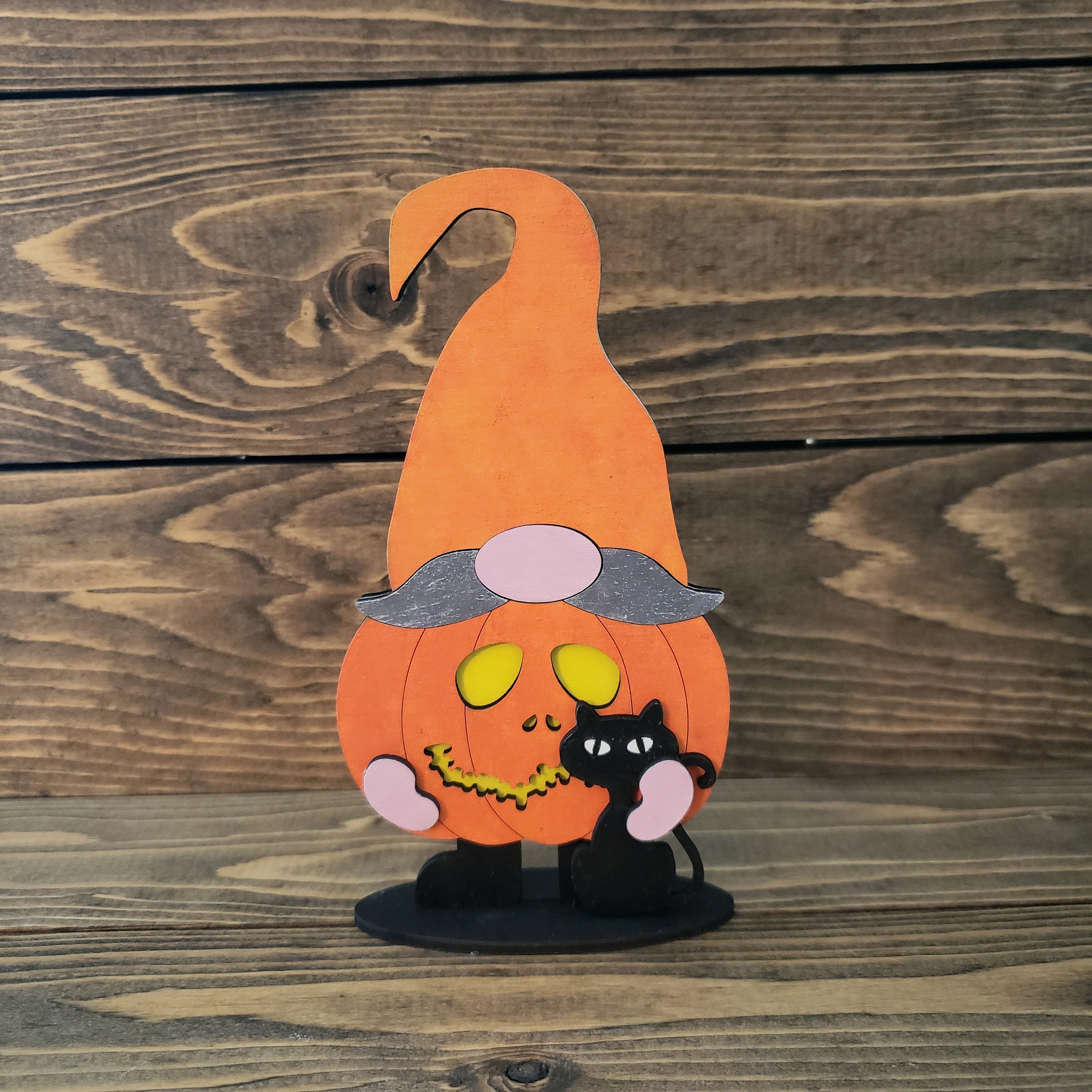 Halloween Costumed Monster Gnomes, Wooden Halloween Gnomes, Standing ...