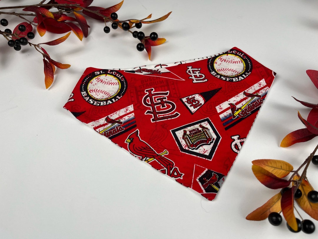 St. Louis Cardinals Reversible Pet Bandana - Etsy
