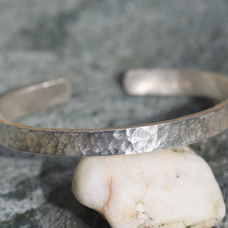 Hammered Metal Silver - Etsy