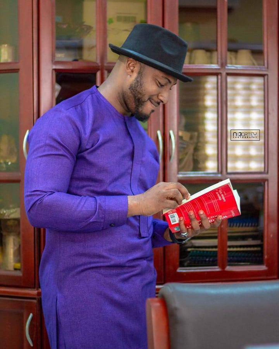 Blue African Suit, African Men's Clothing, African Men's Wear, African ...