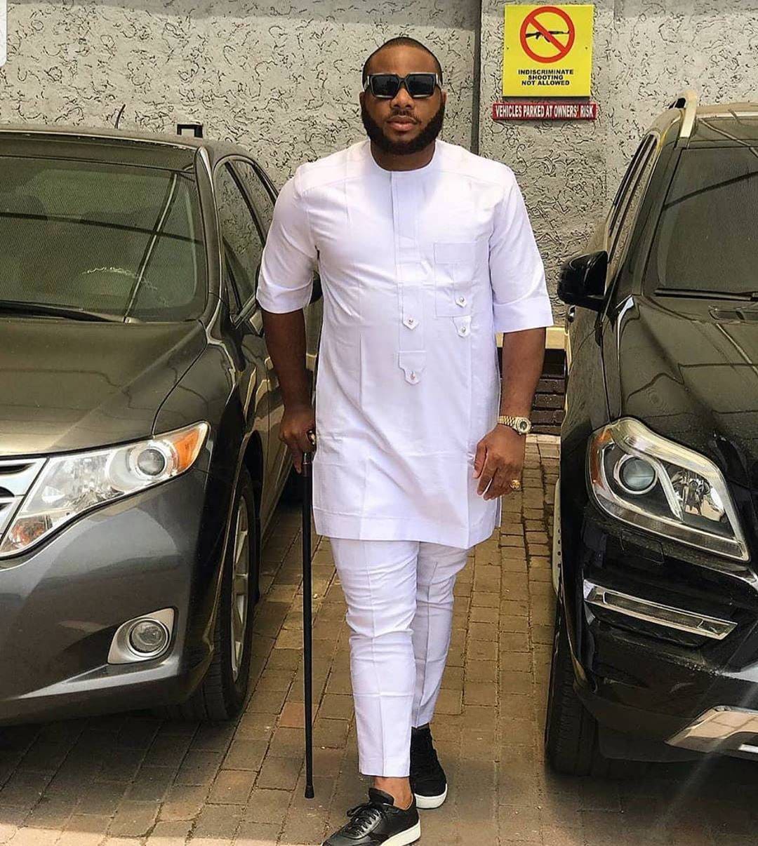 White Traditional Wear, African Men's Clothing, African Wedding Suit ...