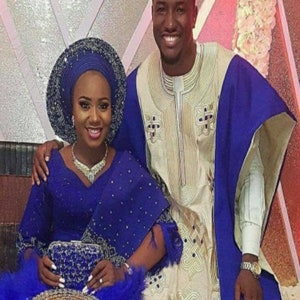 Navy Blue AGBADA, AGBADA for Men, African AGBADA, African Wedding Suit ...