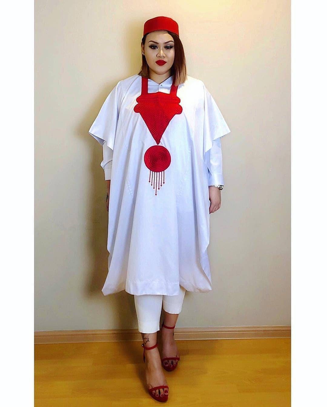 AGBADA, African Agbada for Women, White Agbada, African Women's ...