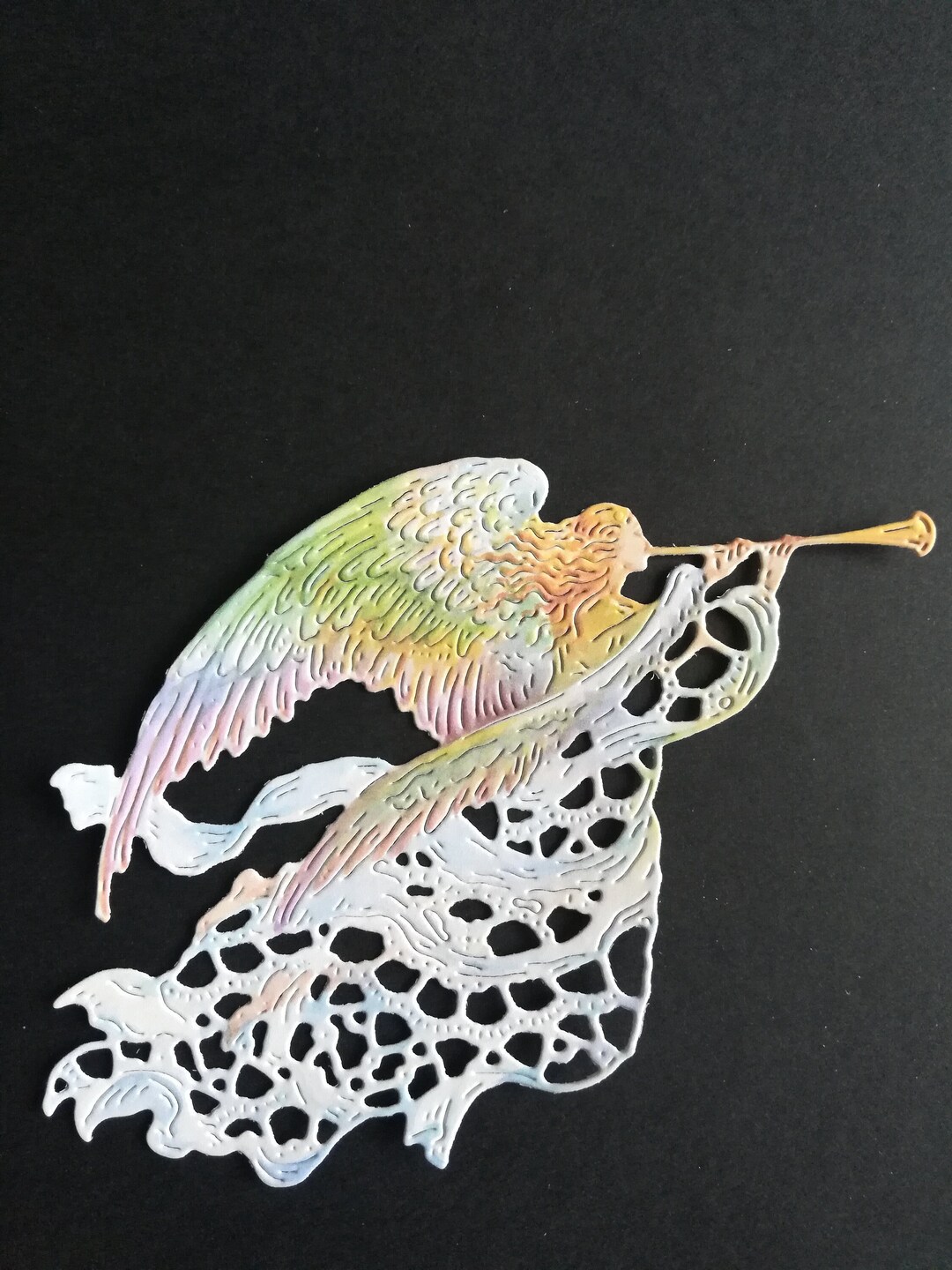 Thanksgiving Angel Die Cuts for Card Making, Scrapbooking and ...