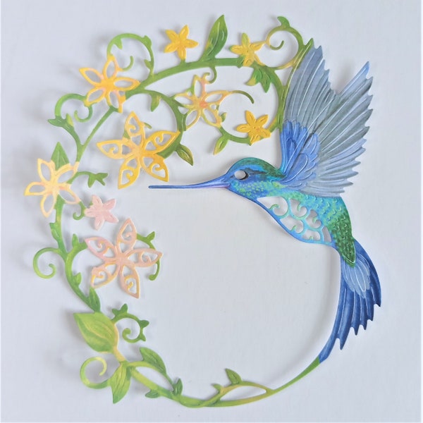 Hummingbird Die Cuts - Etsy