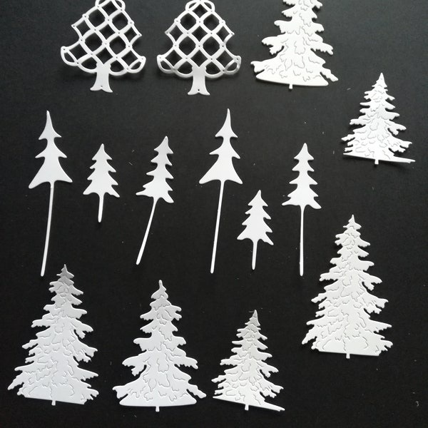 Die Cut Tree - Etsy