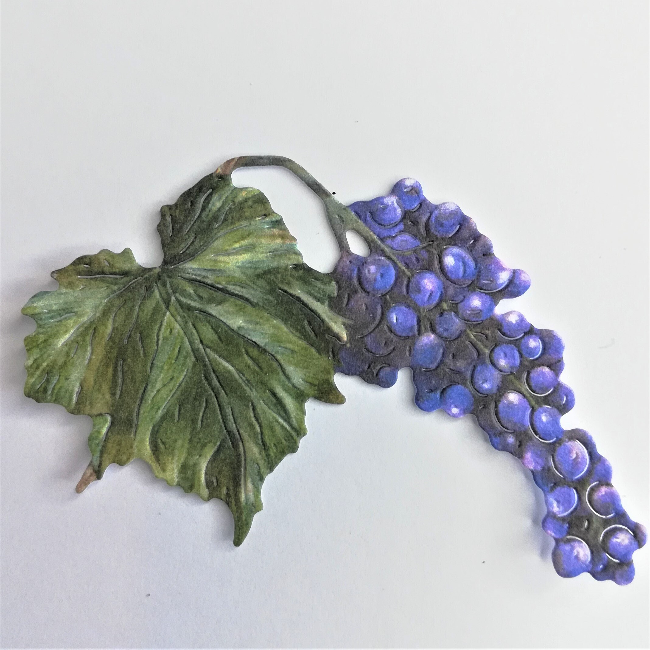 6 Grapevine Die Cuts, Die Cut Fruit, Purple Grape Cut Outs, Recipe ...