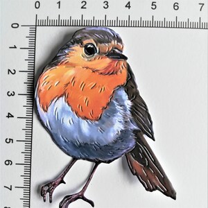 Robin Die Cuts X 4, Christmas Robin Redbreast Die Cuts, Festive Birds ...