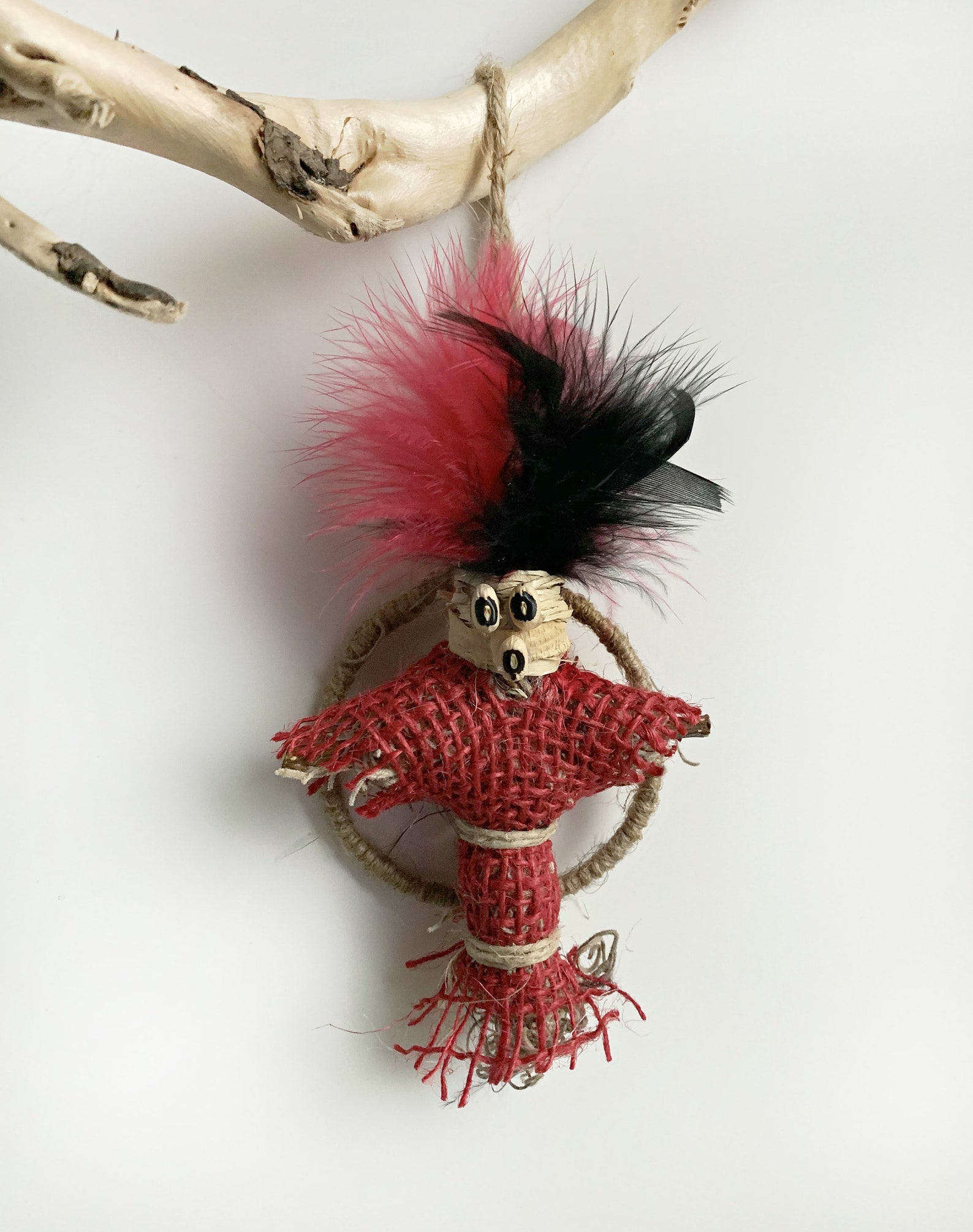 Voodoo Doll Tree Ornament Gothic Tree Ornament Rustic Decor - Etsy