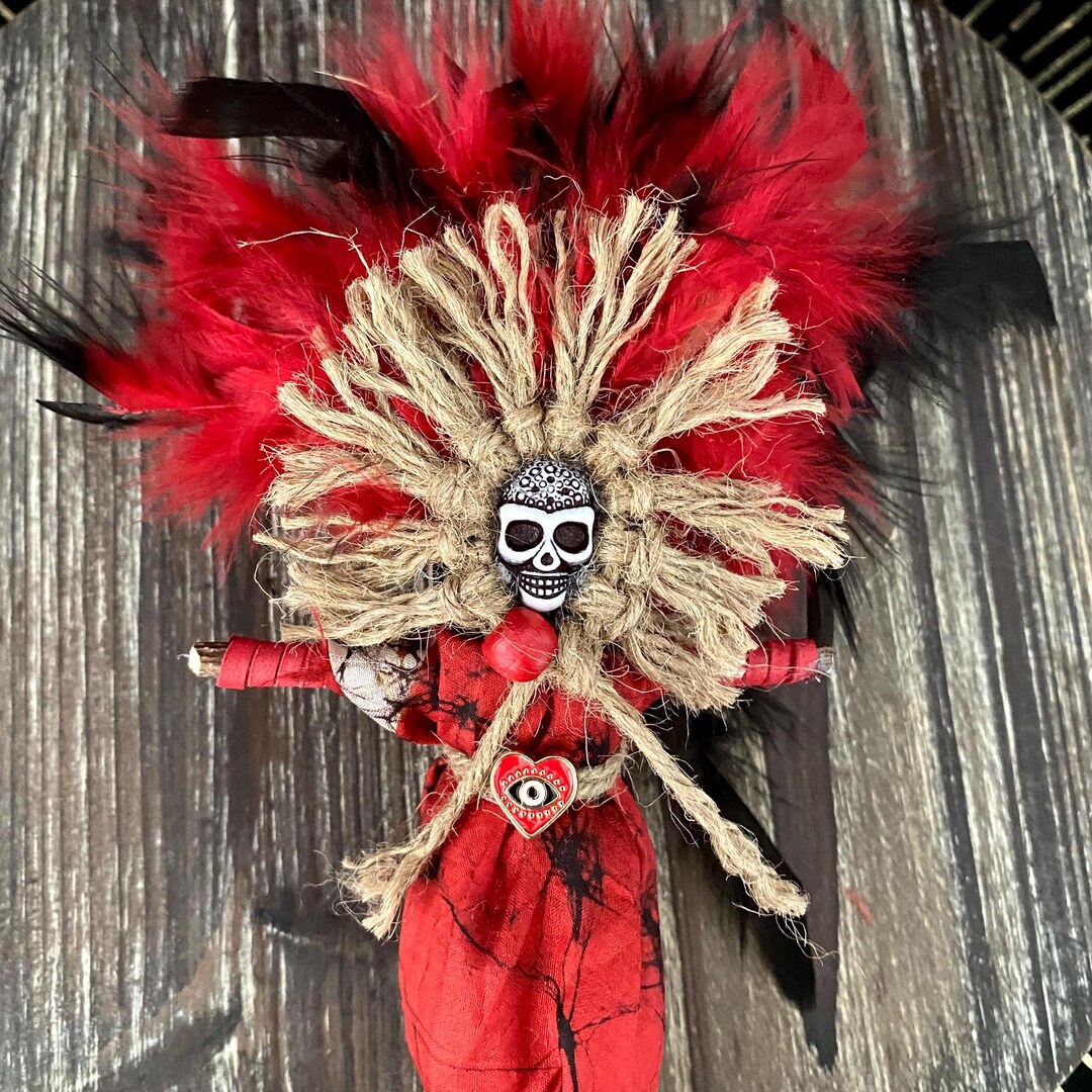 Voodoo Doll - Passion & Power, Skull Doll, Juju Doll, Unique Gift ...