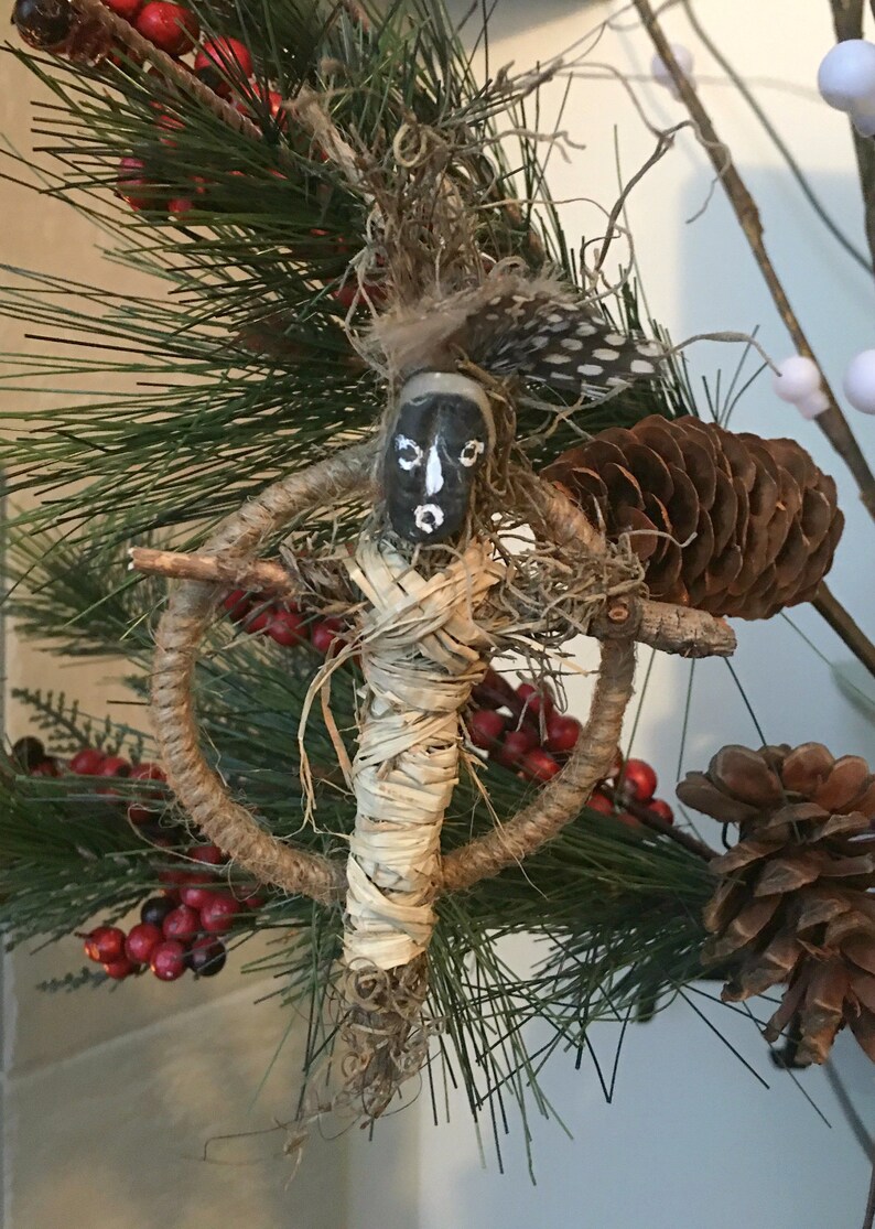 Voodoo Doll Tree Ornament Gothic Tree Ornament Rustic Decor | Etsy