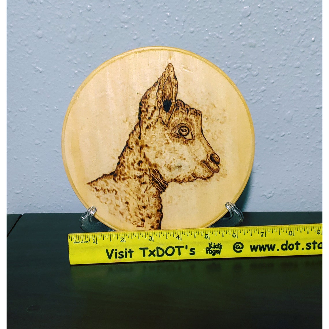 Wood Burning Lamb so Cute for a Baby's Nursery Wood - Etsy