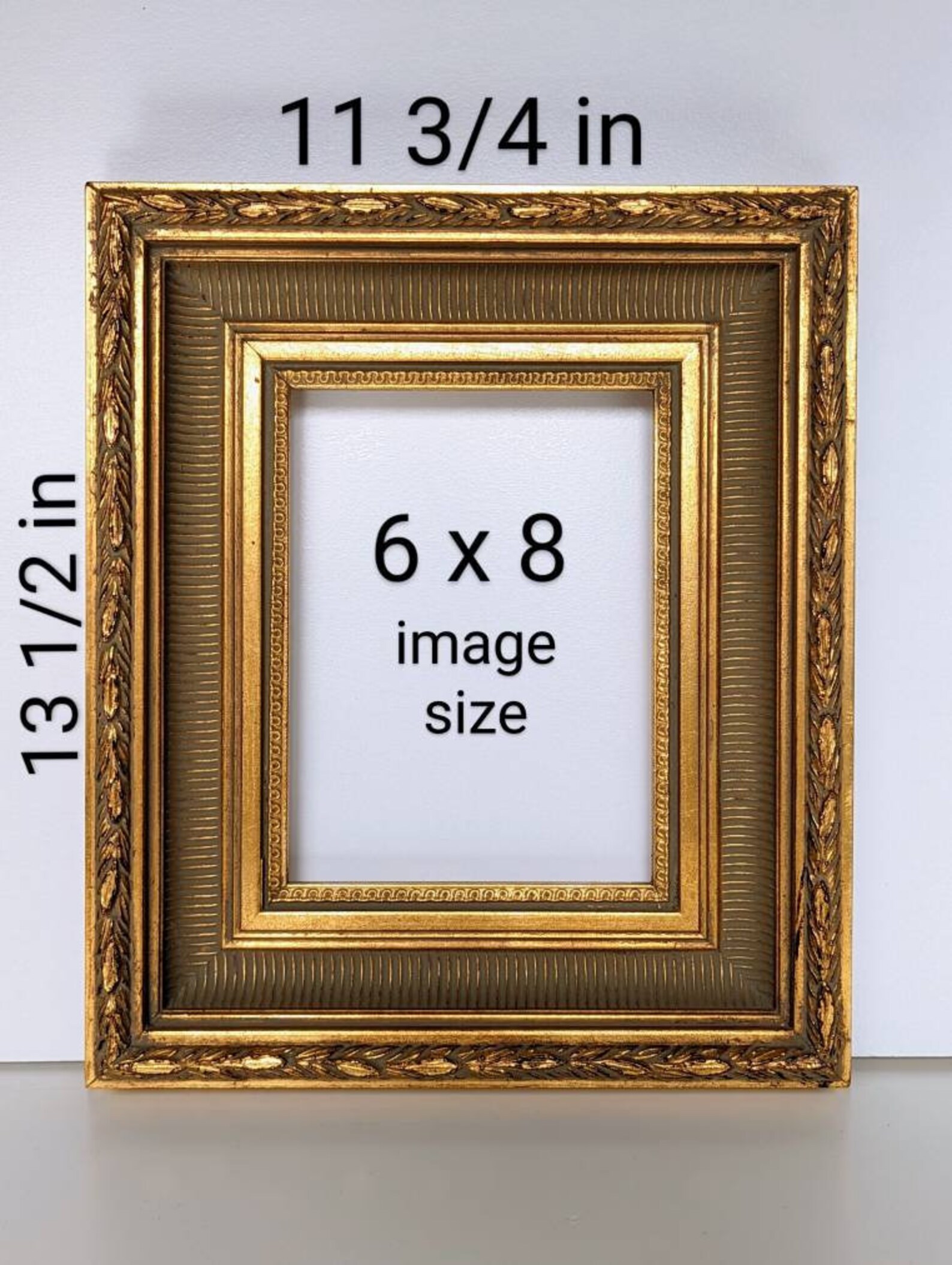 Philippe Gold Leaf Frame Multiple Sizes Available - Etsy