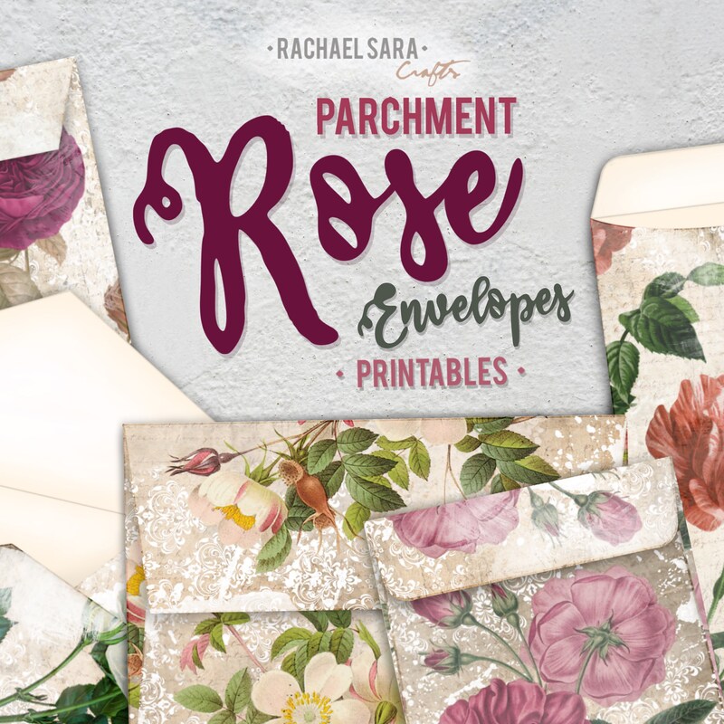 Parchment Roses - Etsy