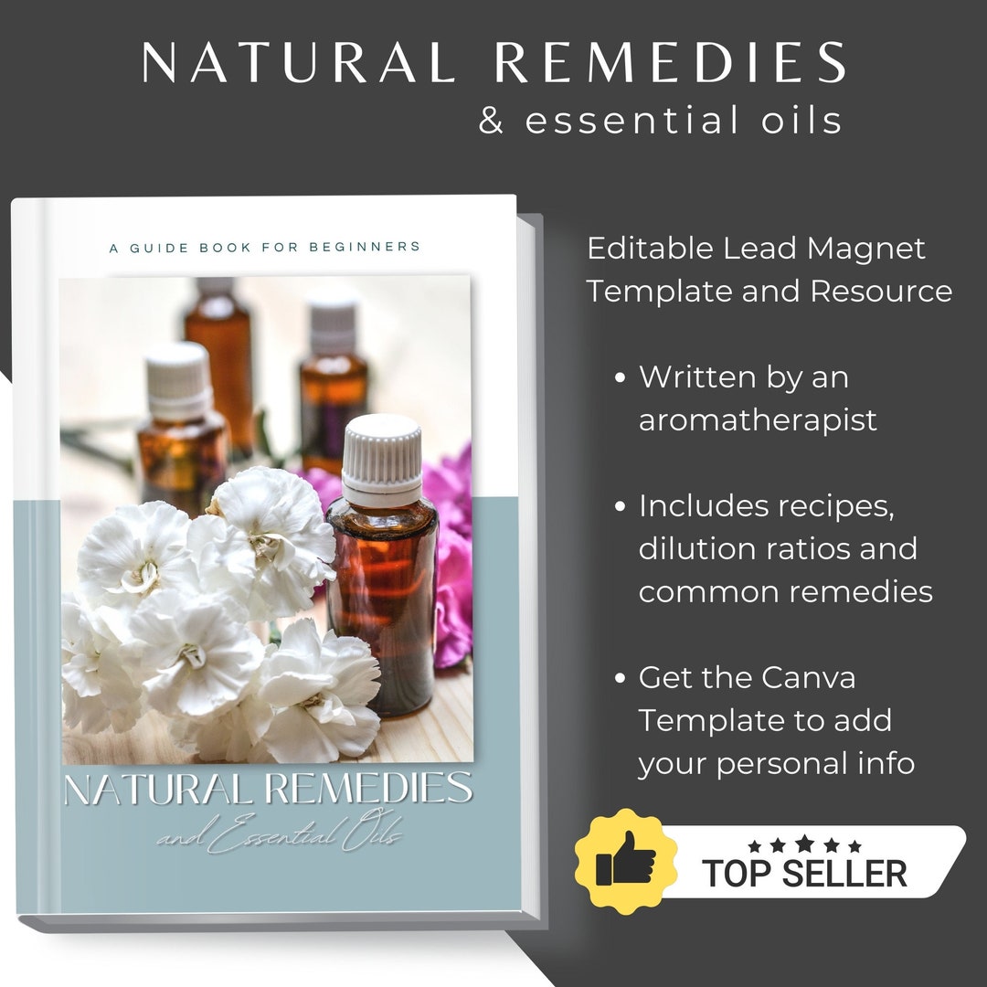 Essential Oils E-book Template, Aromatherapy, Young Living - Etsy