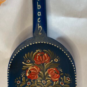 Decorative Wooden Scoop German Bauernmaleri - Etsy