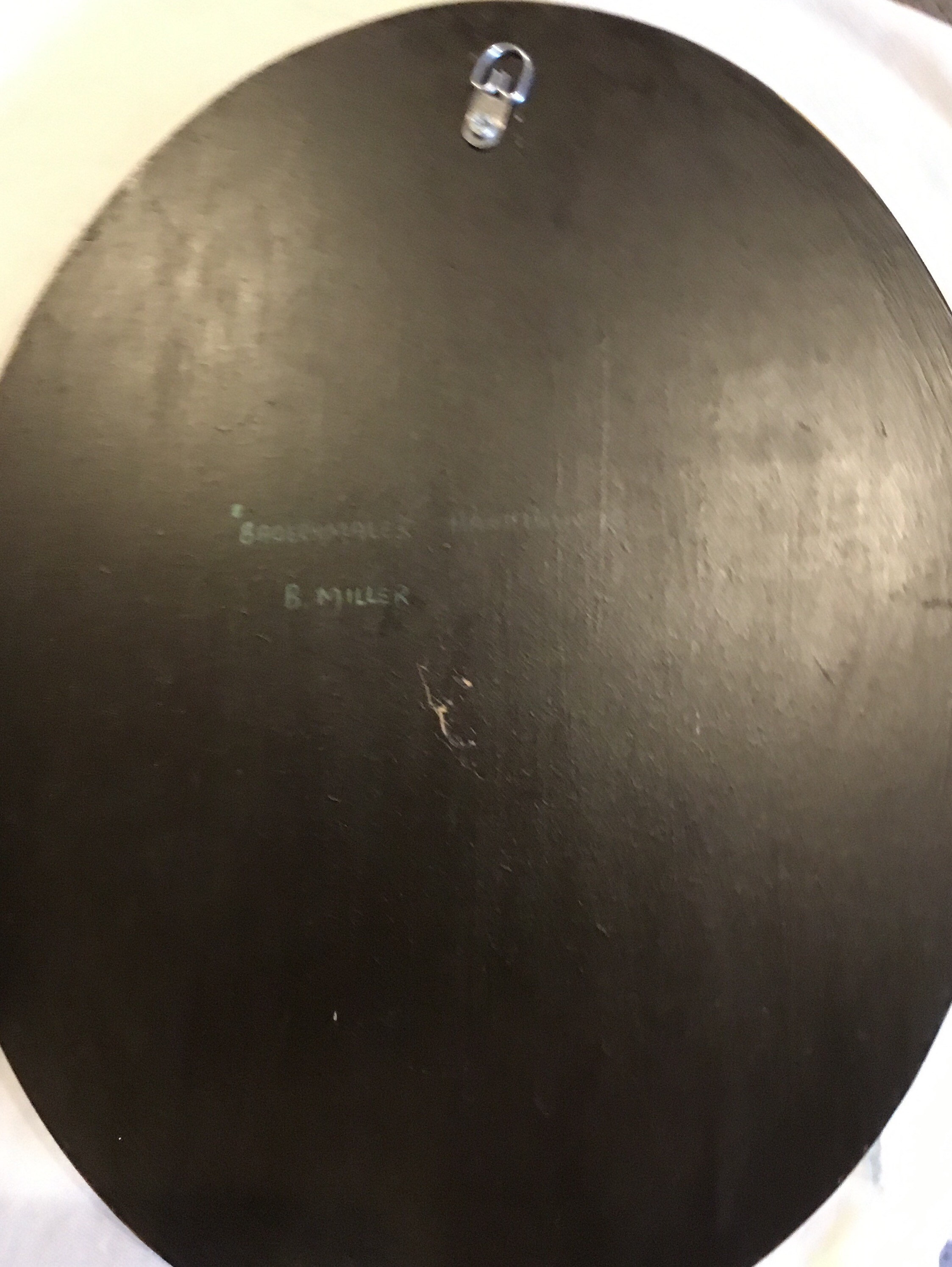 Decoración de pared ovalada German Bauernmaleri - Etsy España