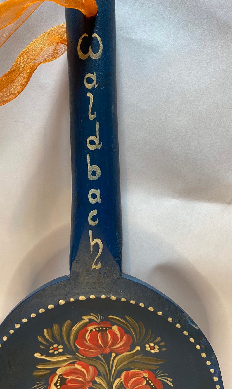 Decorative Wooden Scoop German Bauernmaleri - Etsy