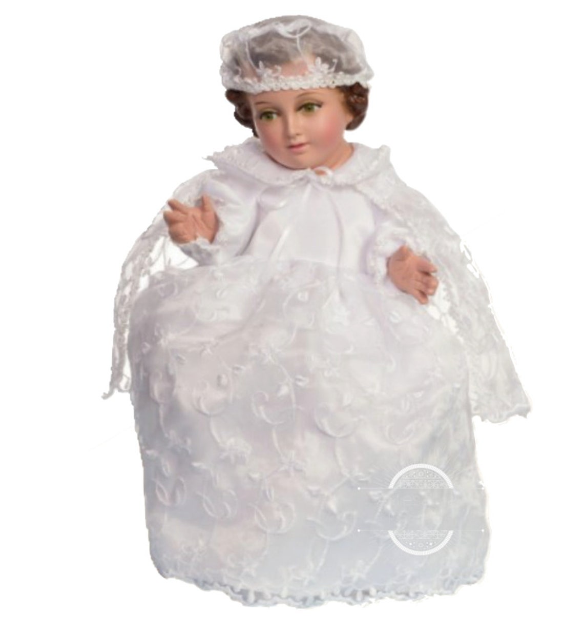 Ropon Blanco /niño Dios Con Accesorios Incluidos/baby Jesus - Etsy