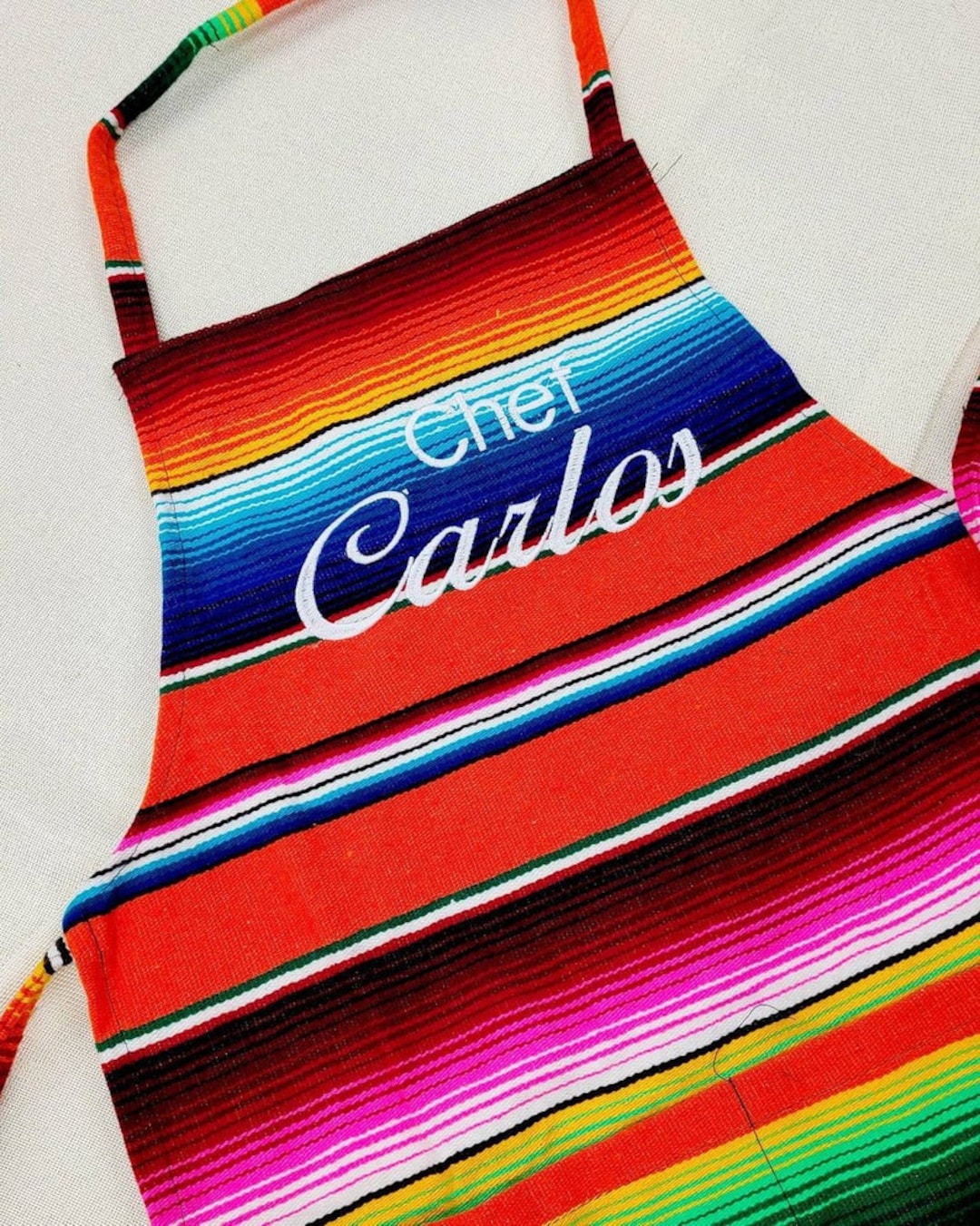 Personalized Apron, Mandil Tradicional Mexicano, Traditional Sarepe ...