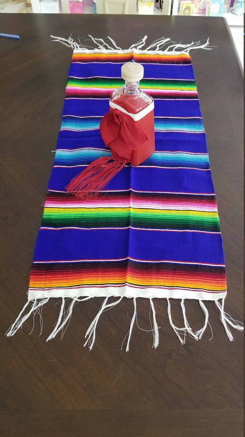 Sarape Table Covers Sarape Mexicano Corredor De Mesa Sarape - Etsy