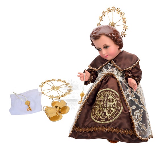 Trajecito De San Benito Para Nino Dios Con Accesorios | Etsy