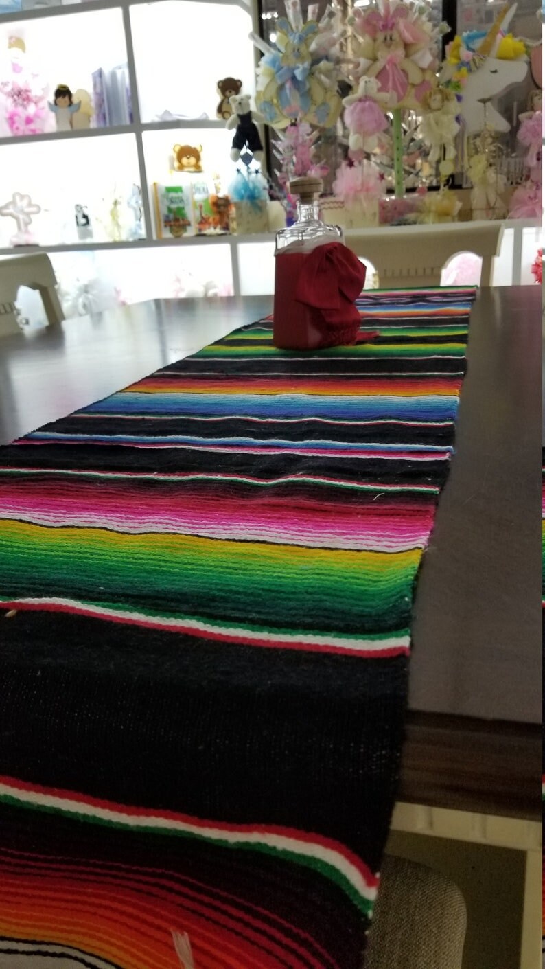 Sarape Table Covers, Sarape Mexicano, Corredor De Mesa Sarape Camino De ...