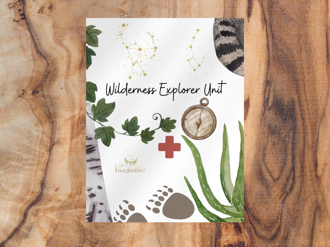 Wilderness Explorer Unit Study Printable for Kids Camping 101 Outdoor ...