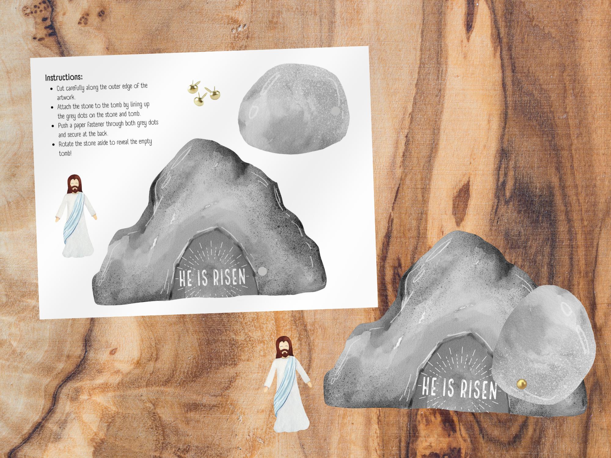 Christian Easter Unit Study | Bible Morning Basket, Resurrection ...
