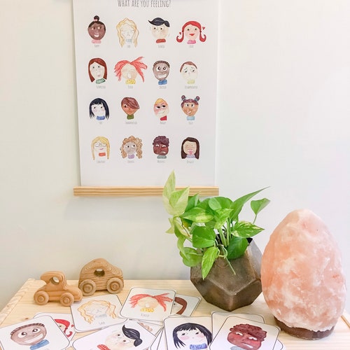 Feelings Poster & Card Set Bundle Digital Download | Etsy