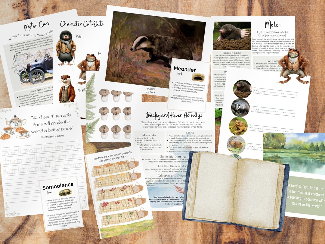 The Wind in the Willows Nature & Literature Study | Charlotte Mason ...