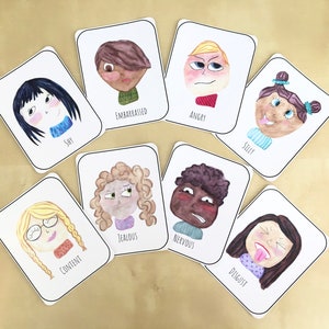 Feelings Poster & Card Set Bundle Digital Download - Etsy