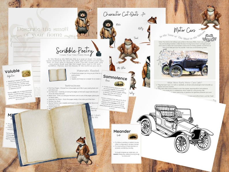 The Wind in the Willows Book Companion | Charlotte Mason Literature ...