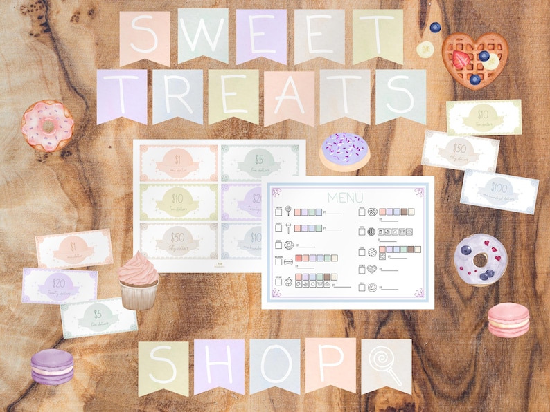 Sweet Treats Dramatic Play Set | Dramatic Play Set | Pretend Play ...