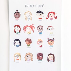 Feelings Poster & Card Set Bundle Digital Download - Etsy