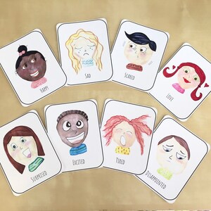 Feelings Poster & Card Set Bundle Digital Download - Etsy