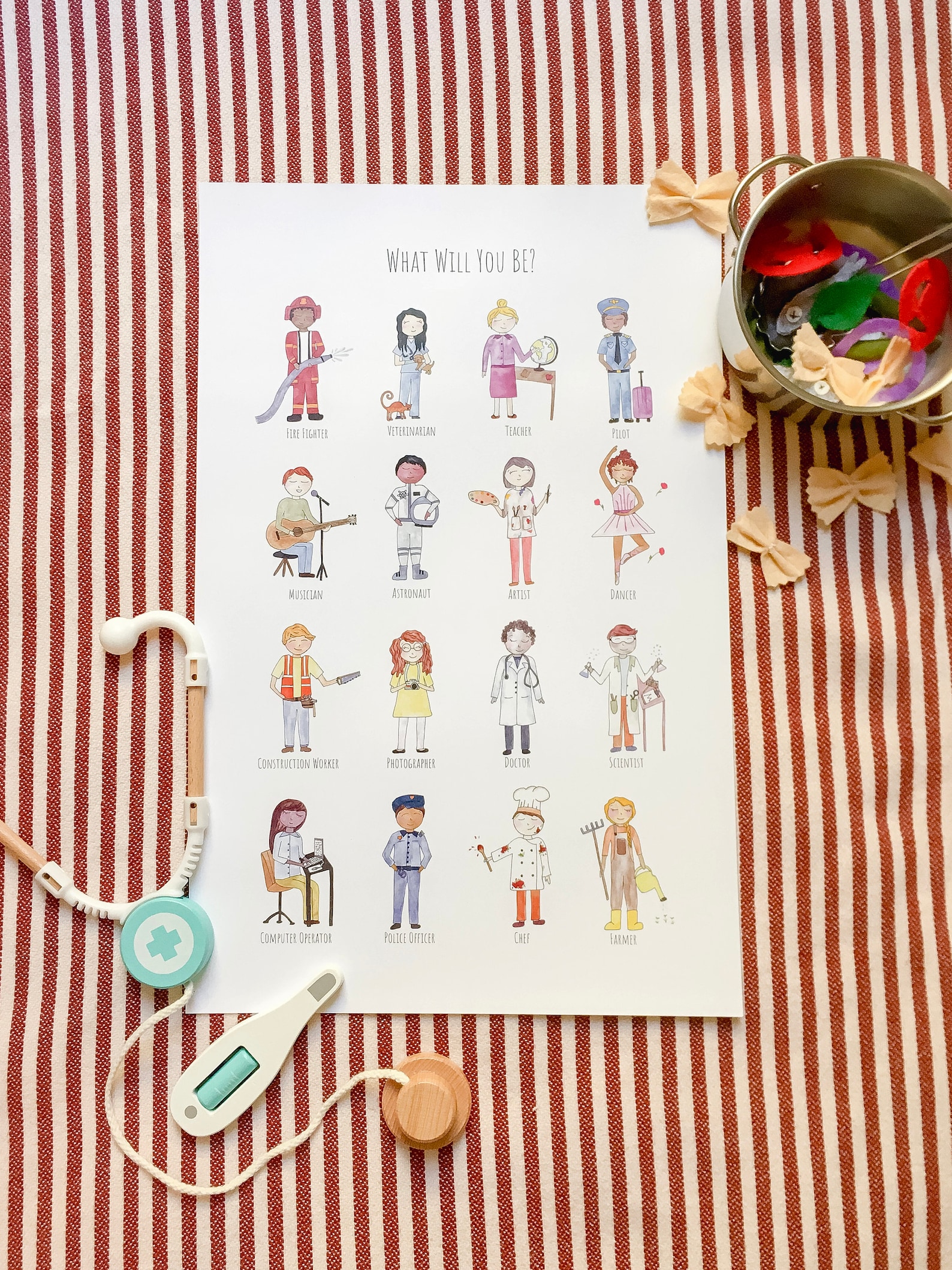 Occupations Poster Digital Download - Etsy