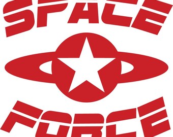 Space Force Decal | Etsy