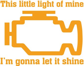 Check Engine Light - Etsy