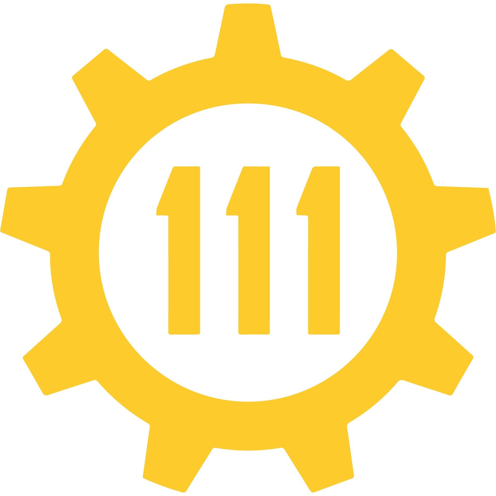 Fallout Vault Door Vinyl Decal Sticker | Etsy