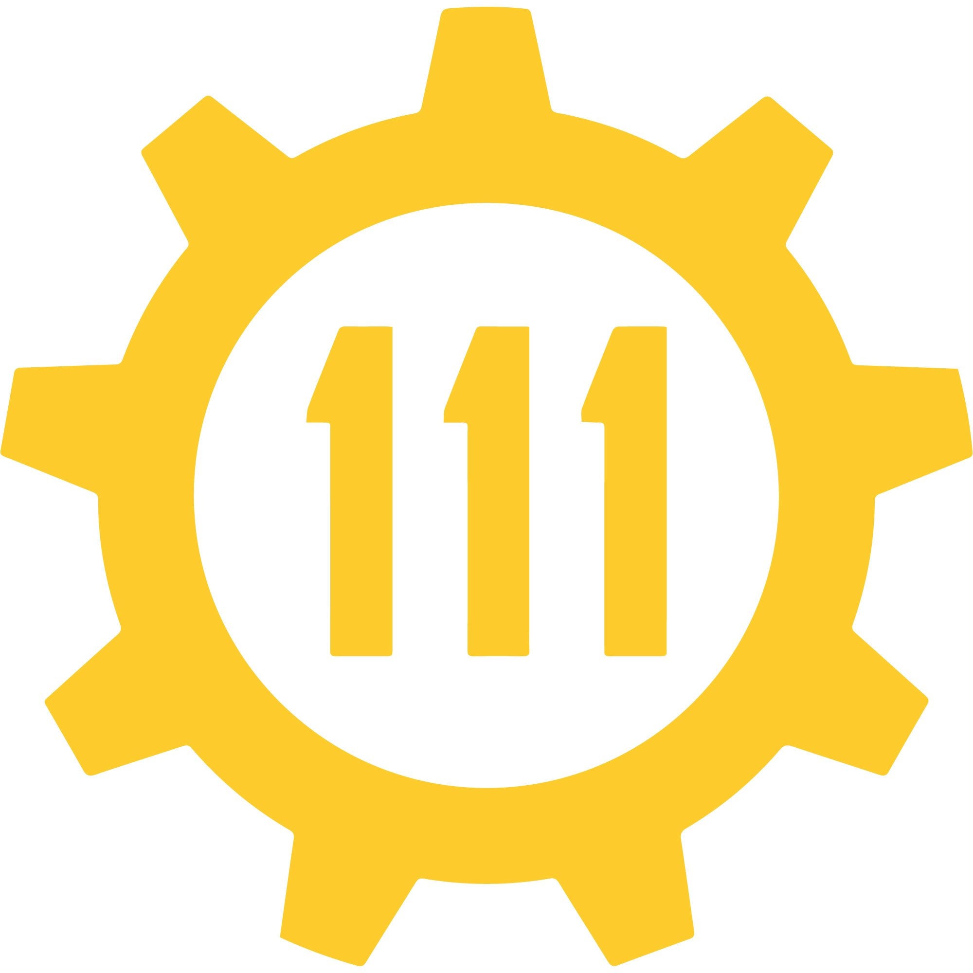 Fallout Vault Door Vinyl Decal Sticker | Etsy