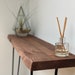 RALA - LIVE EDGE // Live Edge Distressed Entryway Console Table With ...